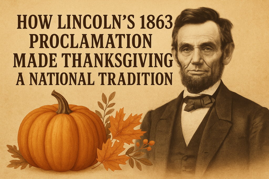 How Lincoln’s 1863 Proclamation Made Thanksgiving a National Tradition ...